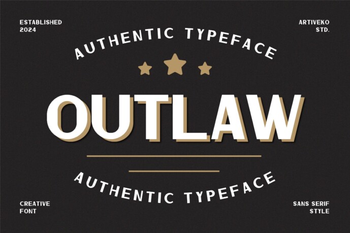 Outlaw Font - Free Font