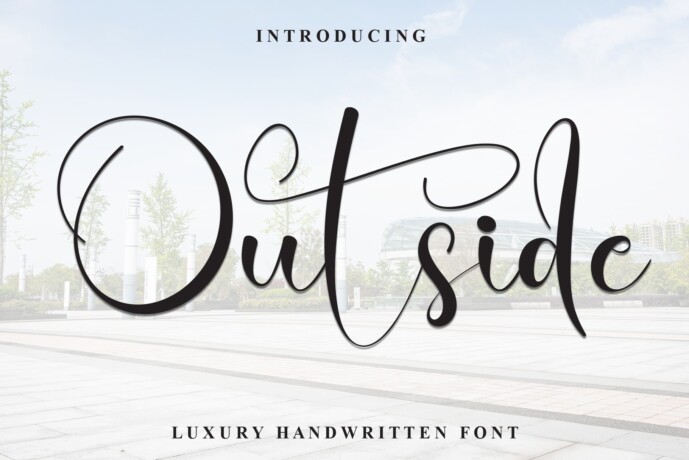 Outside Font - Free Font