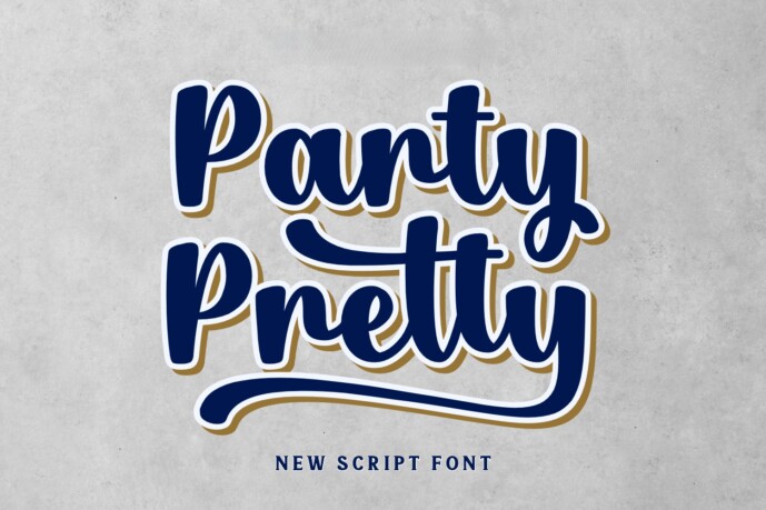 Party Pretty Font - Free Font