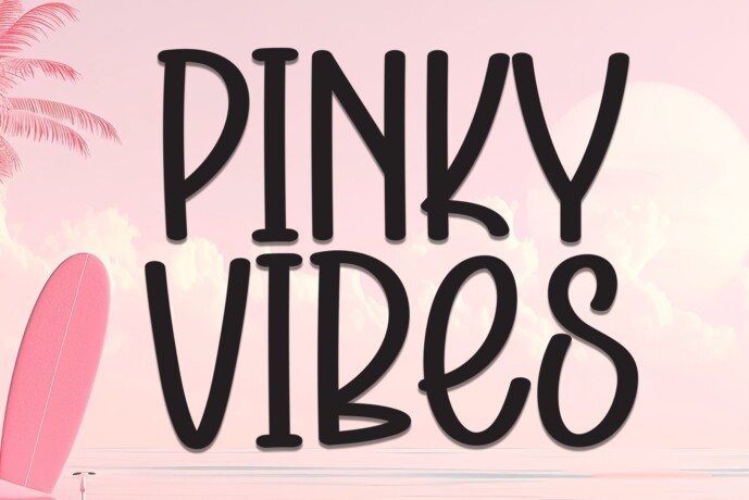 Pinky Vibes Font Free Font