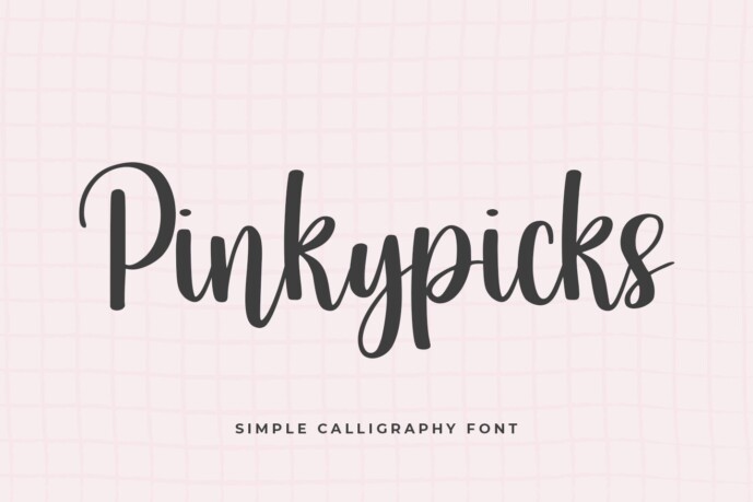 Pinkypicks Font - Free Font