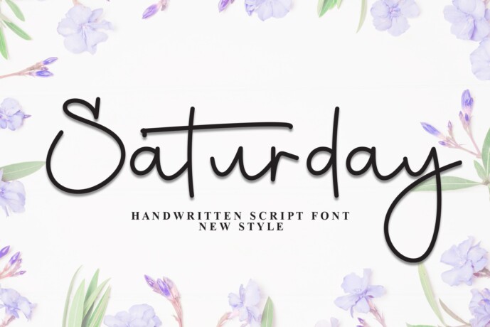 Saturday Font - Free Font