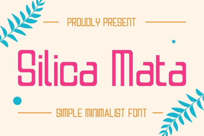 Silica Mata Font - Free Font