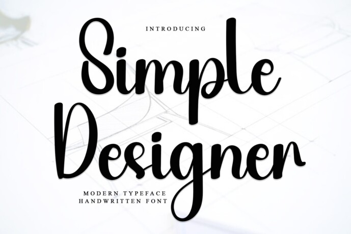 Simple Designer Font - Free Font