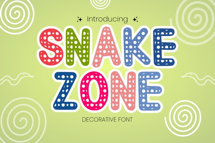 Snake Zone Font - Free Font