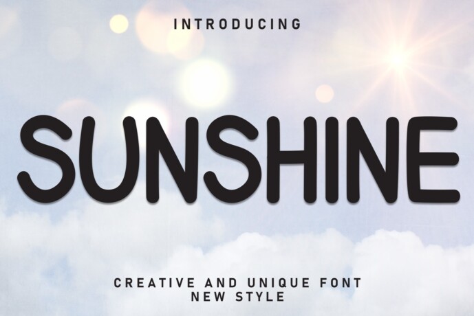 Sunshine Font - Free Font