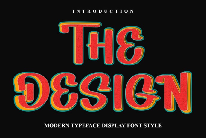 The Design Font - Free Font
