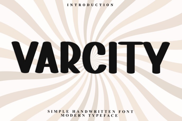 Varcity Font - Free Font