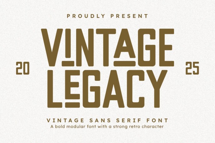 Vintage Legacy Font - Free Font