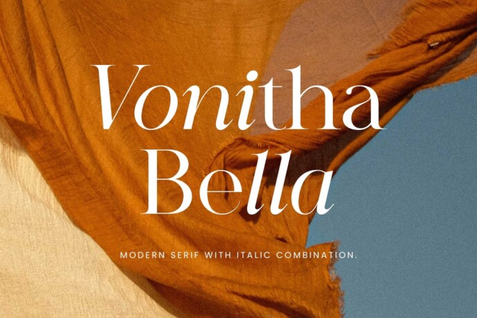 Vonitha Bella Font - Free Font