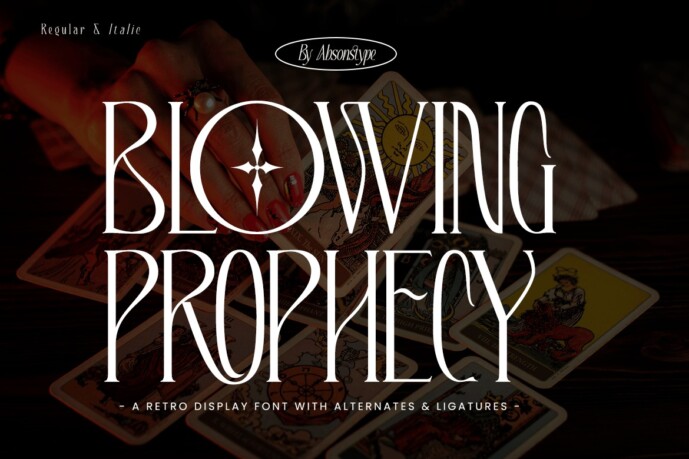 Blowing Prophecy Font - Free Font