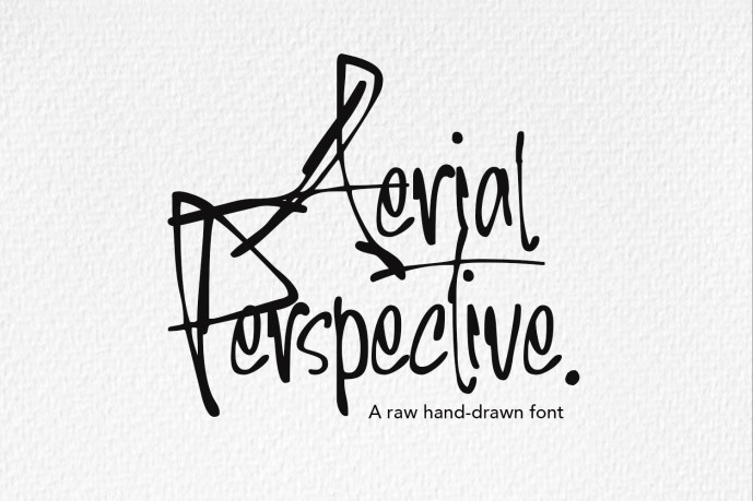 Aerial Perspective Font - Free Font