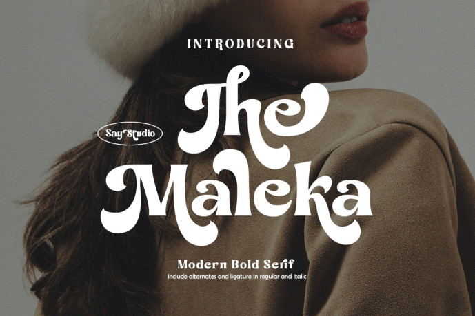 The Maleka Font - Free Font