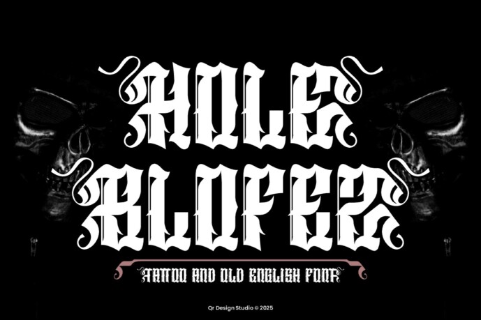 Hole Blofez Font - Free Font