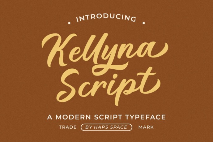 Kellyna Modern Script - Free Font