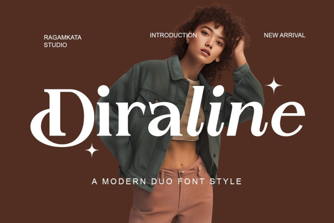 Diraline - Modern Serif Font - Free Font