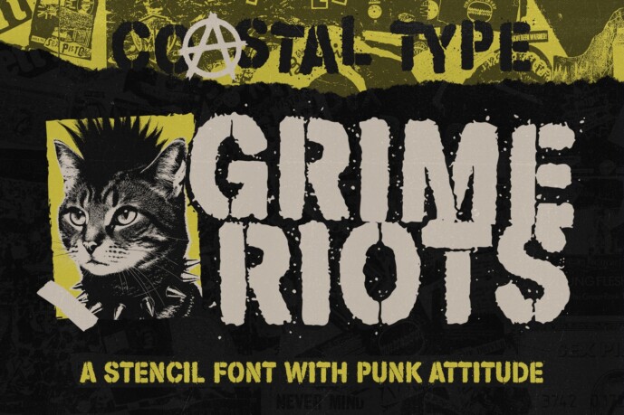 Grime Riots Font - Free Font