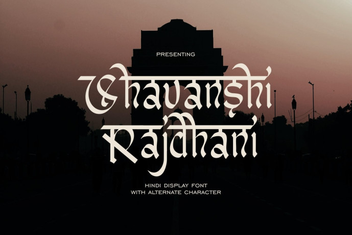 Shavanshi Rajdhani Font - Free Font