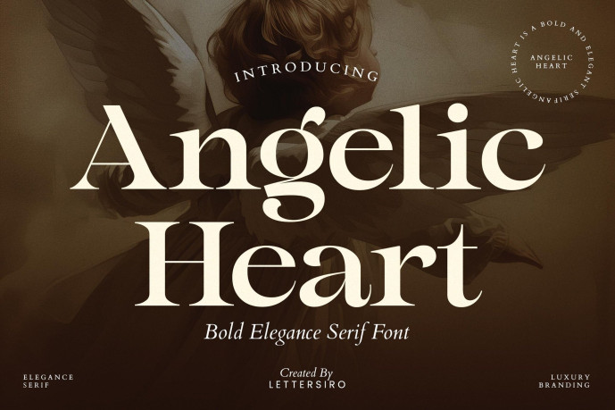 Angelic Heart Font - Free Font