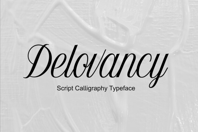 Delovancy Font - Free Font