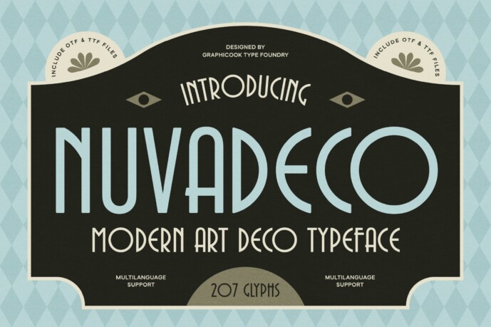 Nuvadeco Font - Free Font