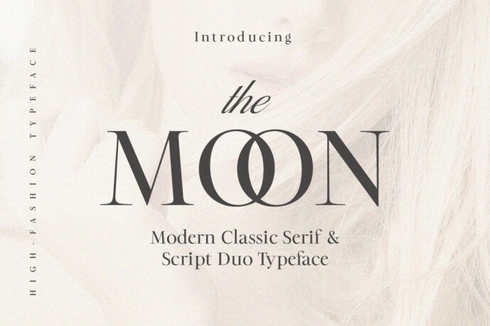 The Moon Font - Free Font