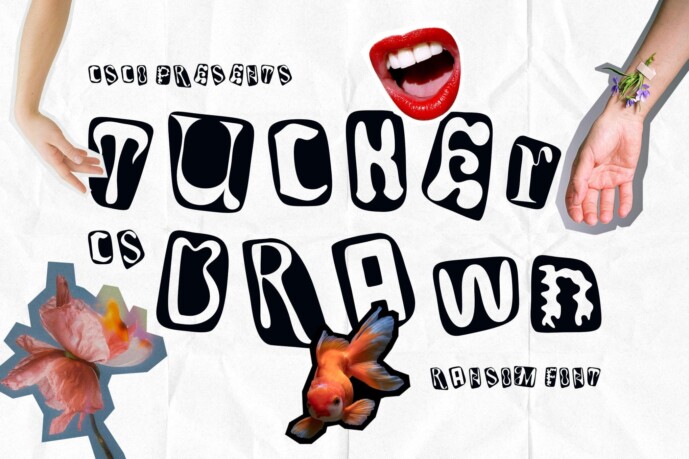 Tucker Drawn Font - Free Font