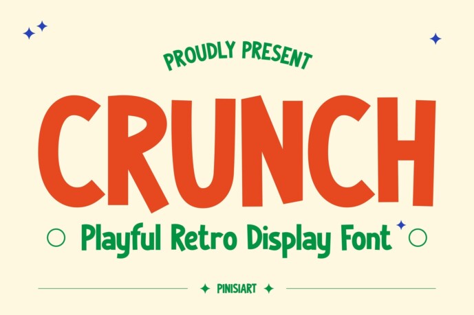 Crunch Font - Free Font