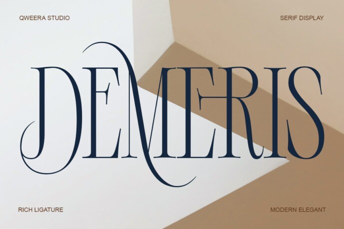Demeris Font - Free Font
