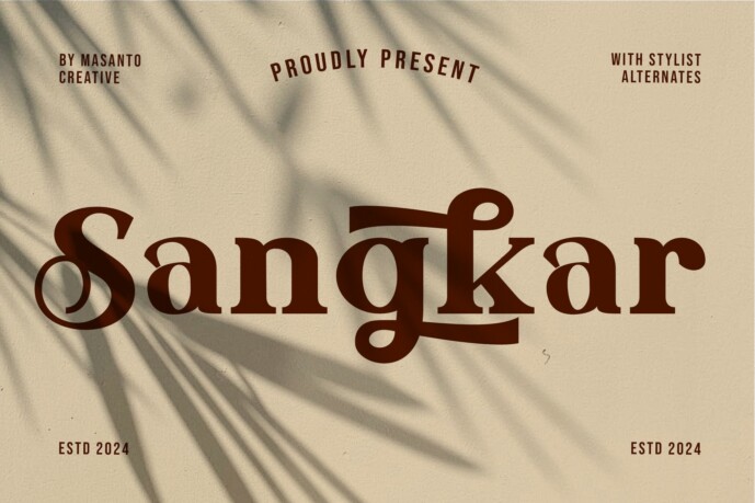 Sangkar Font - Free Font