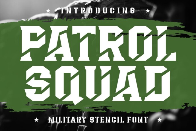 Patrol Squad Font - Free Font