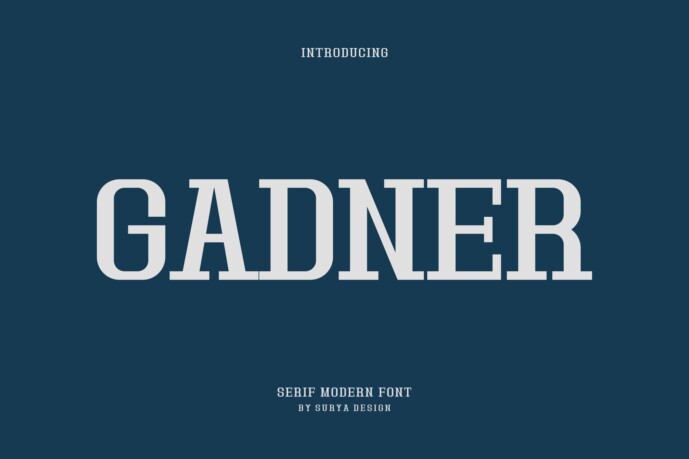 Gadner Font - Free Font