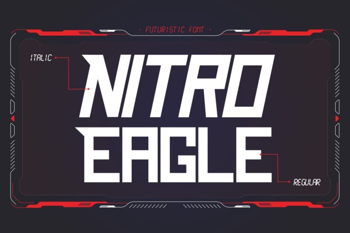 Nitro Eagle Font - Free Font