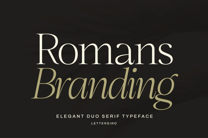 Romans Branding Font - Free Font