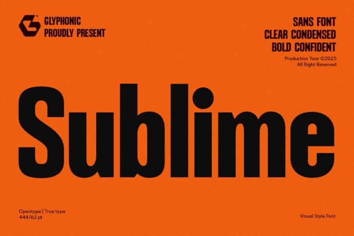Sublime Font - Free Font