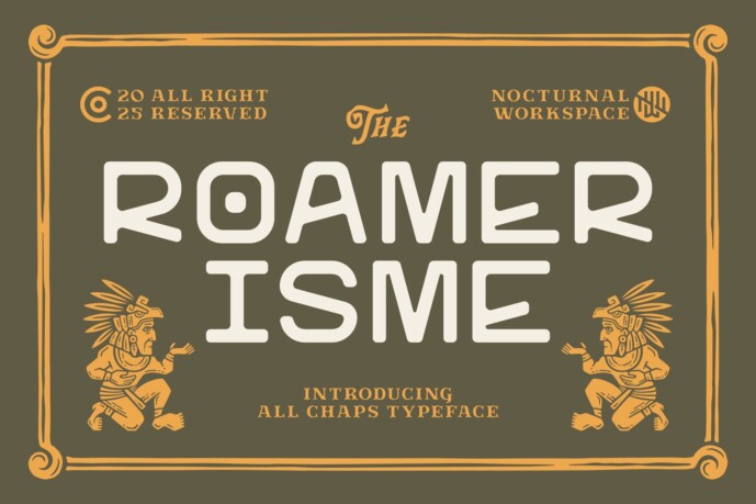 Roamer Isme Font - Free Font