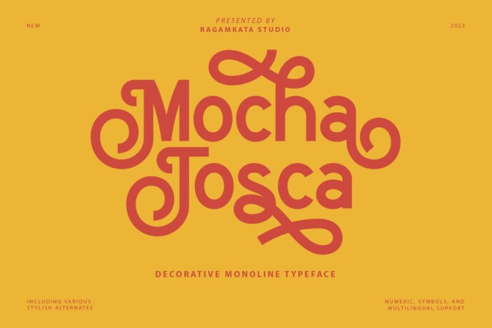 Mocha Tosca Font - Free Font