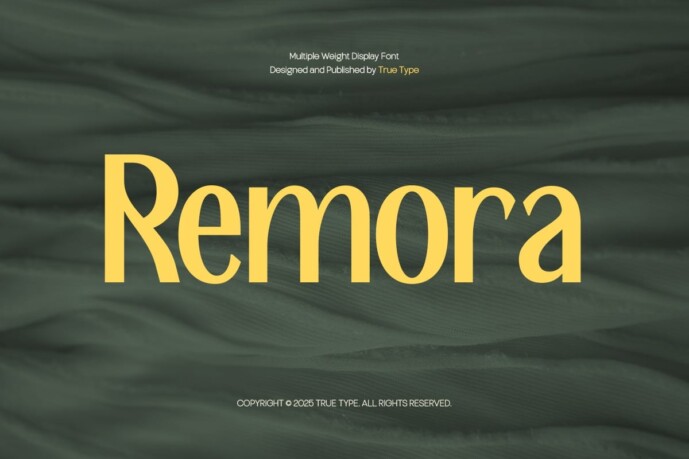 Remora Font - Free Font