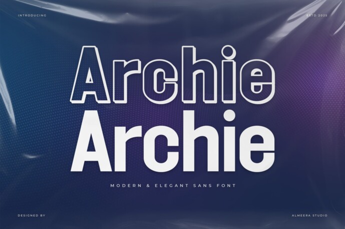 Archie Font - Free Font