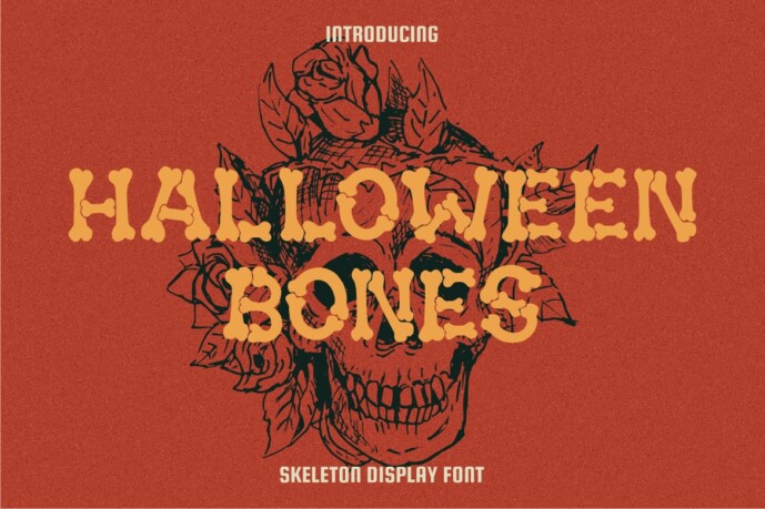 Halloween Bones Font - Free Font