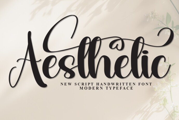 Aesthetic Font - Free Font