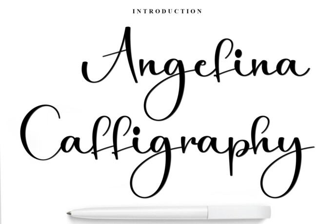 Angelina Calligraphy Font - Free Font