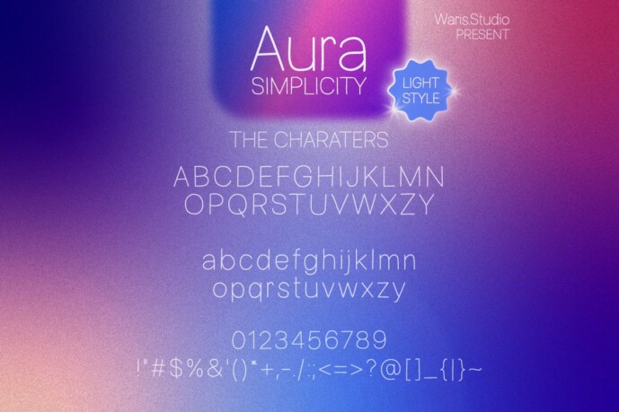 Aura Font - Free Font