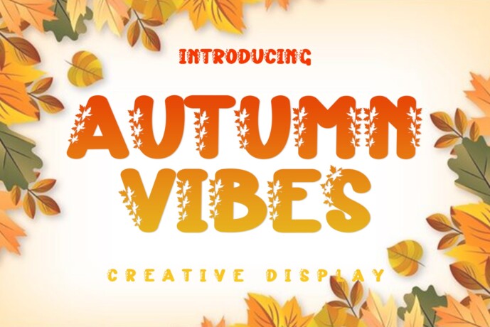 Autumn Vibes Font - Free Font