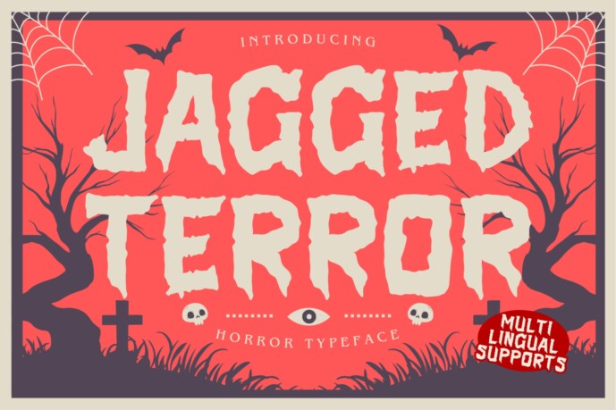 Jagged Terror Font - Free Font