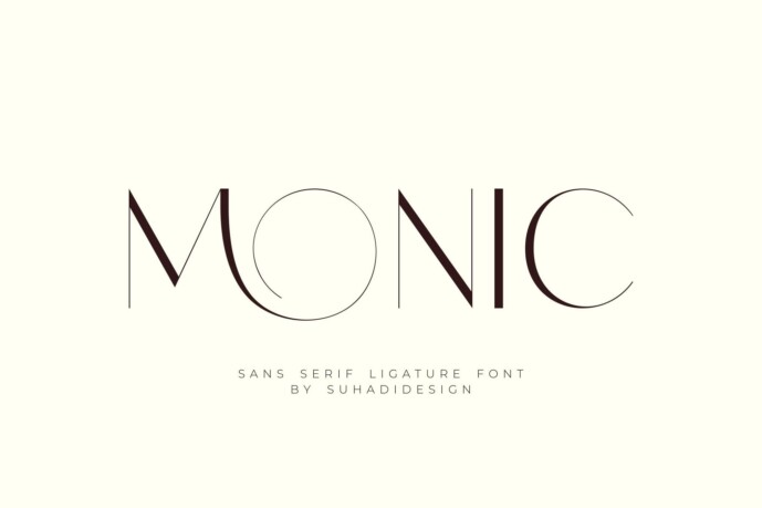Monic Font - Free Font