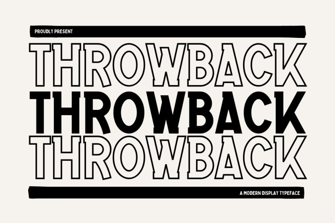Throwback Font - Free Font