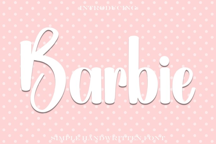 Barbie Font - Free Font