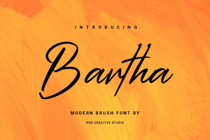 Bartha Font - Free Font