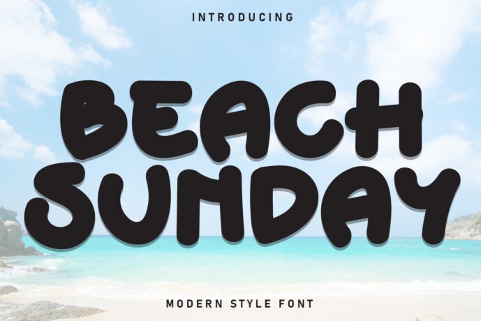Beach Sunday Font - Free Font